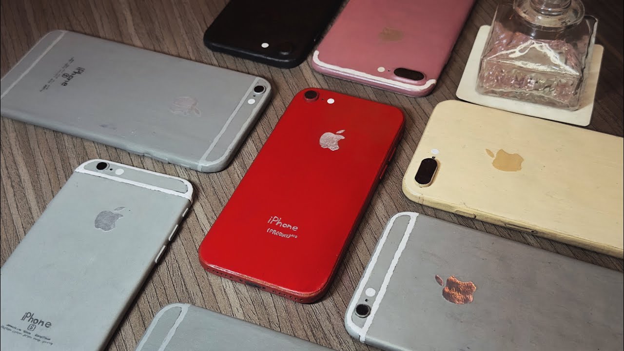 How to make iPhone 8 of cardboard | Tutorial - YouTube