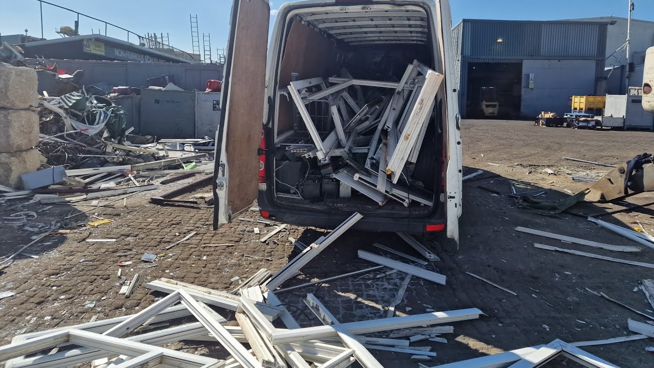 taking upvc plastic and scrap metal to the scrap yard how much did we ...