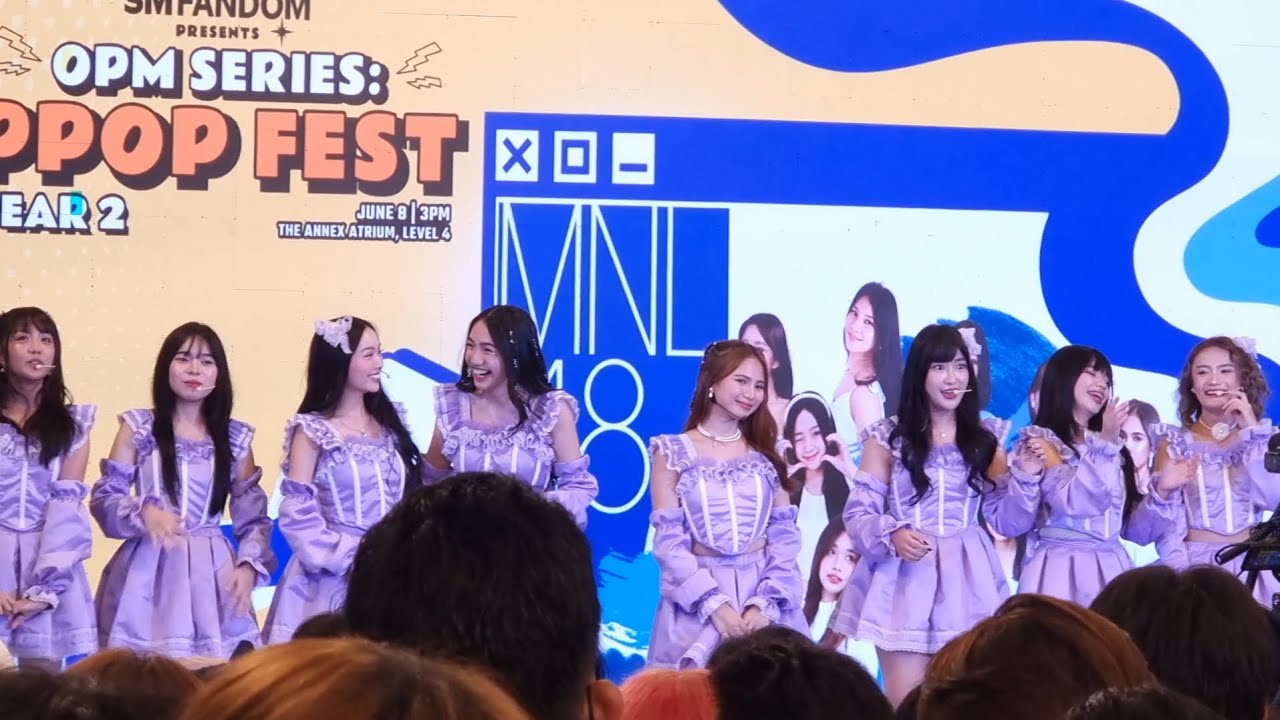 MNL48 Fancam - 250608 OPM Series: PPOP FEST Year 2, SM North EDSA - Fan Boy Doll Arch - YouTube