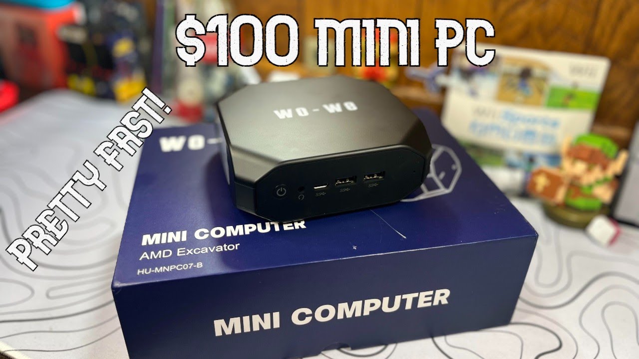 This $100 Mini Pc Is Awesome! A-9 9400 Wo-we Mini Pc Hands On Review ...