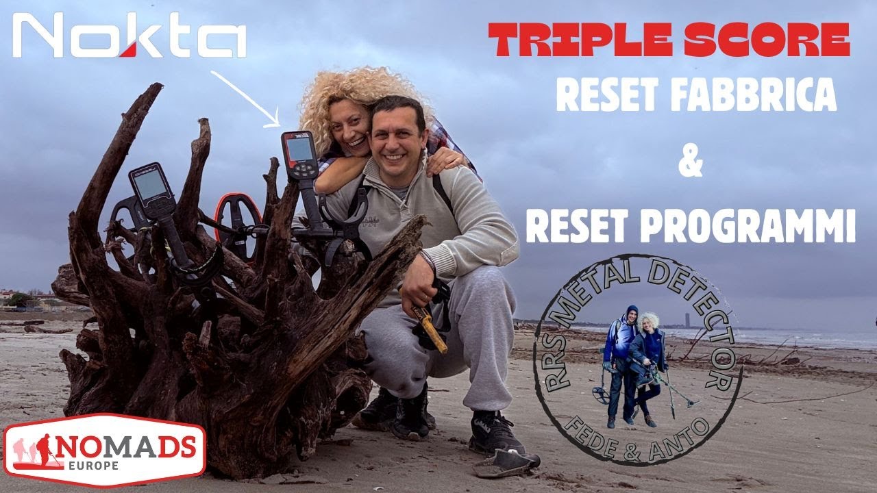 NOKTA Triple Score : Reset Fabbrica & Reset Programmi - YouTube
