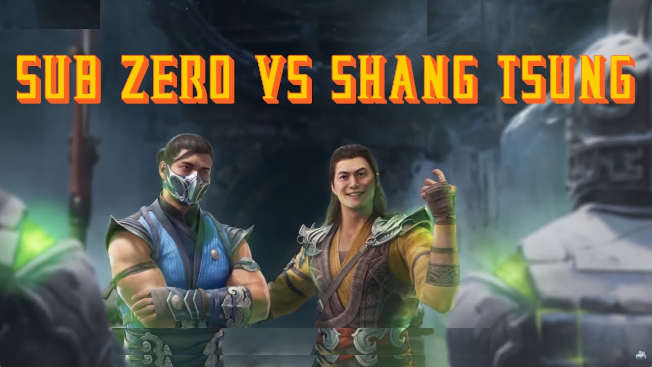 Sub Zero vs Shang Tsung Final Fight and Sub Zero Ending - YouTube