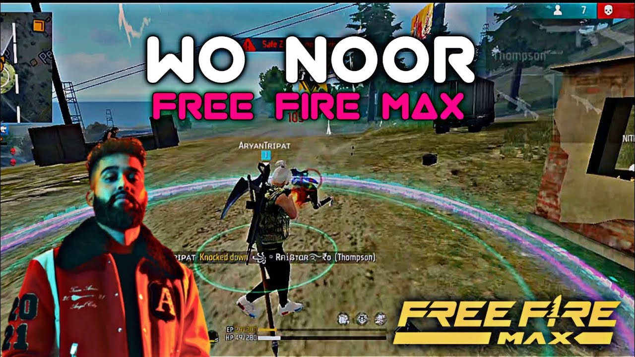 WO NOOR | FREE FIRE MONTAGE | FREE FIRE MAX 🥀 - YouTube