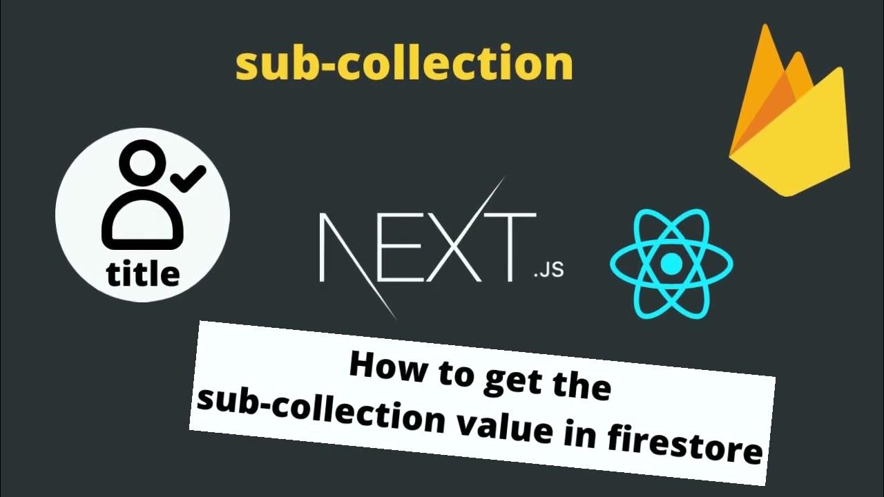 How to get sub collection data in firebase 9 | Cloud Firestore - YouTube