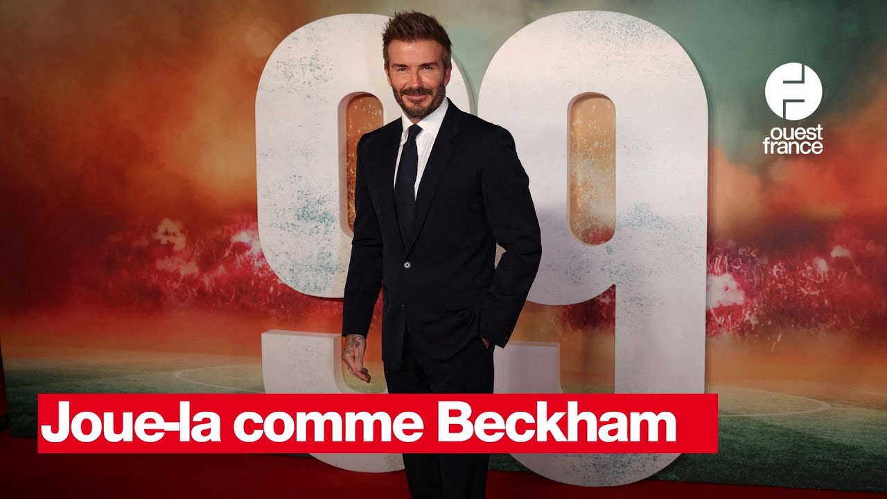 David Beckham à la première du documentaire « 99 » sur le triplé de ...