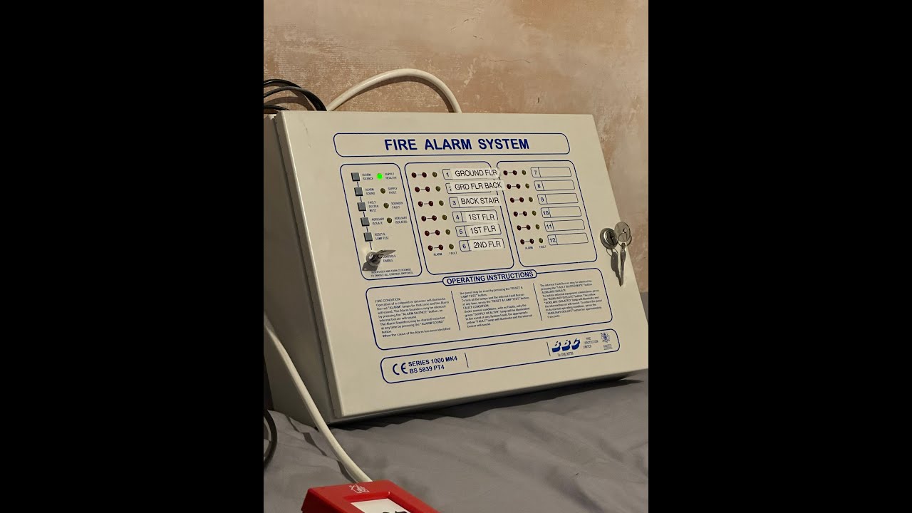Alarmtronic Series 1000 Demonstration - YouTube