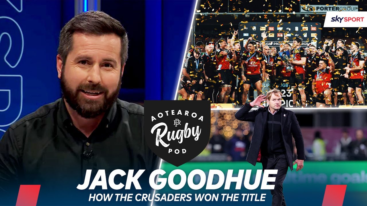 Jack Goodhue gives the inside word on how the Crusaders WON the title 🏆 ...
