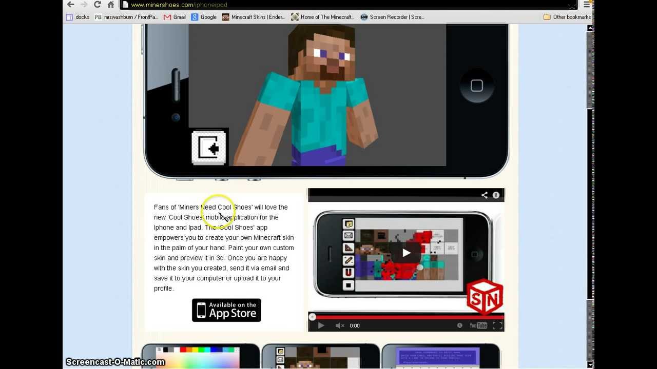 [MNCS] Online Minecraft Skin Creator - YouTube