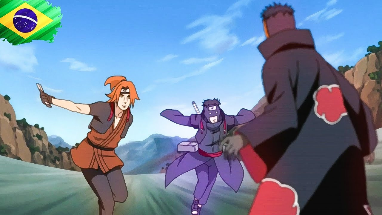 🇧🇷Tobi Vs Fuu e Torune - Tobi lida Facilmente com os capangas de Danzo ...