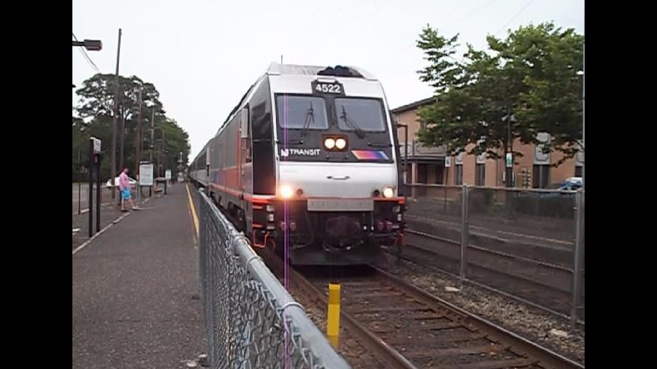 NJT #4531 & NJT #4533 IN ALLENHURST NEW JERSEY ON 7/4/15.....VIDEO #414 ...