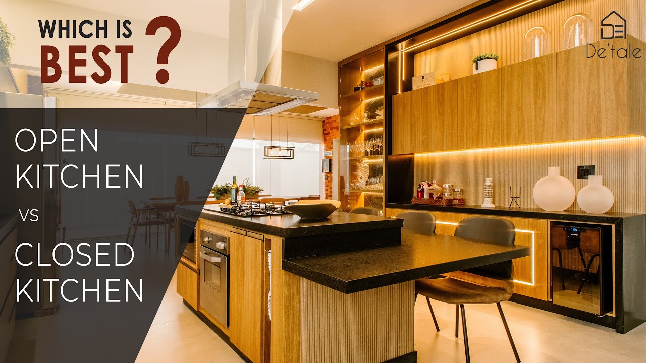 Open vs Closed kitchen | Which is best? | Kitchen interior | Tamil ...