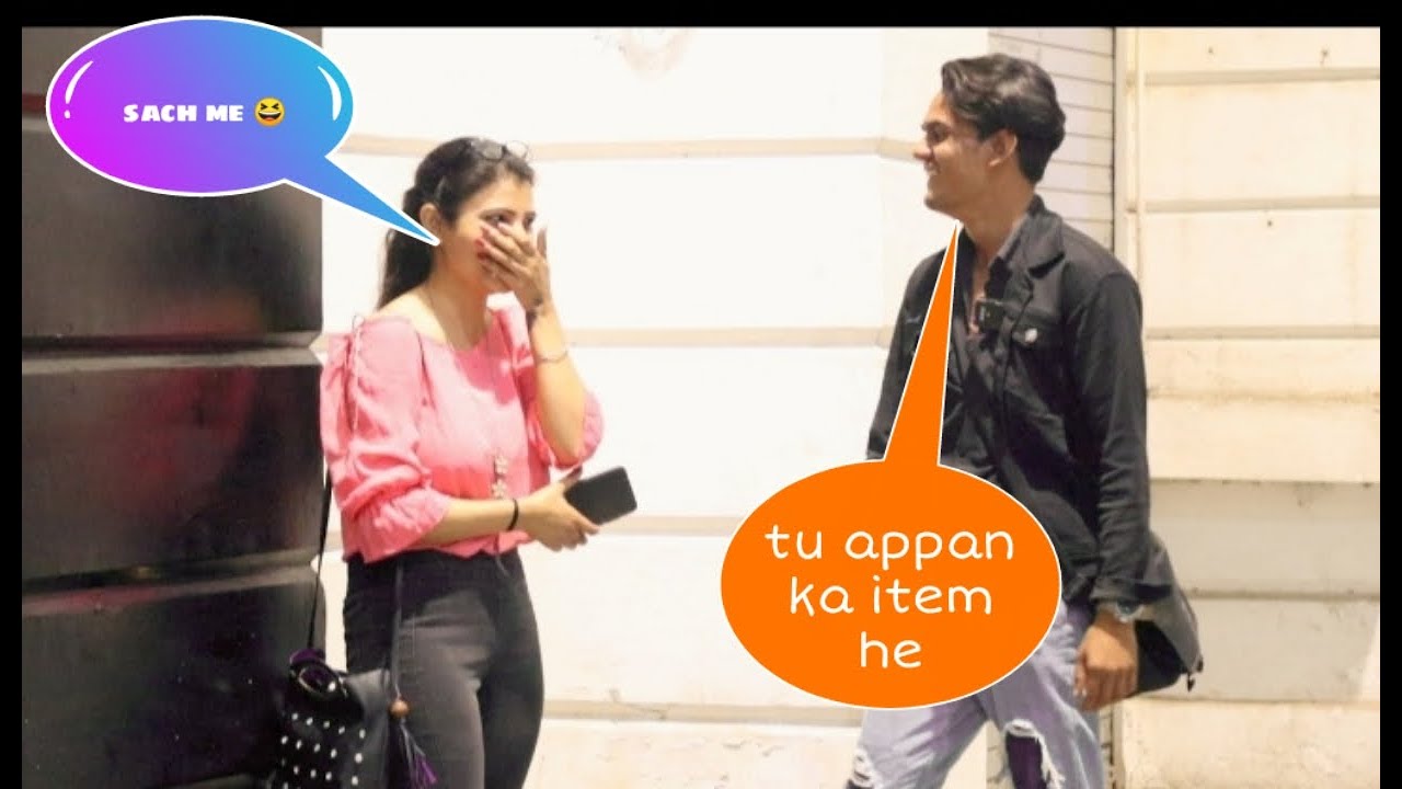 Prank On Mumbai Launch || with Cute Girl || AKKI KHAN - YouTube