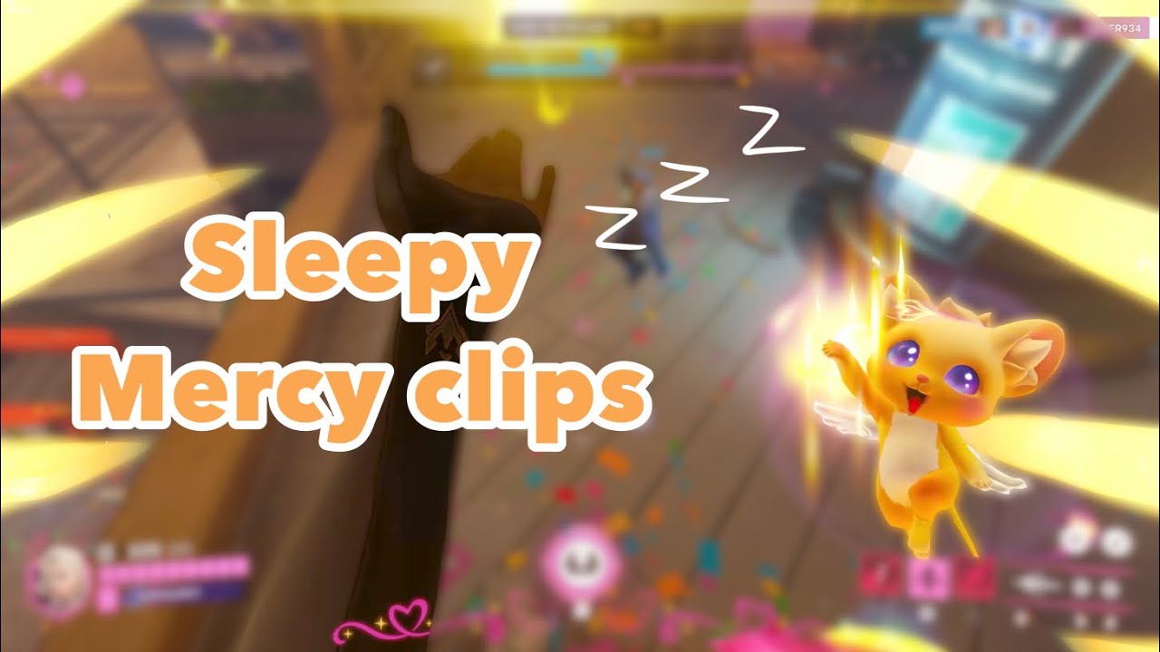 late night mercy gaming 💤 ~( overwatch 2 mercy clips)~ - YouTube