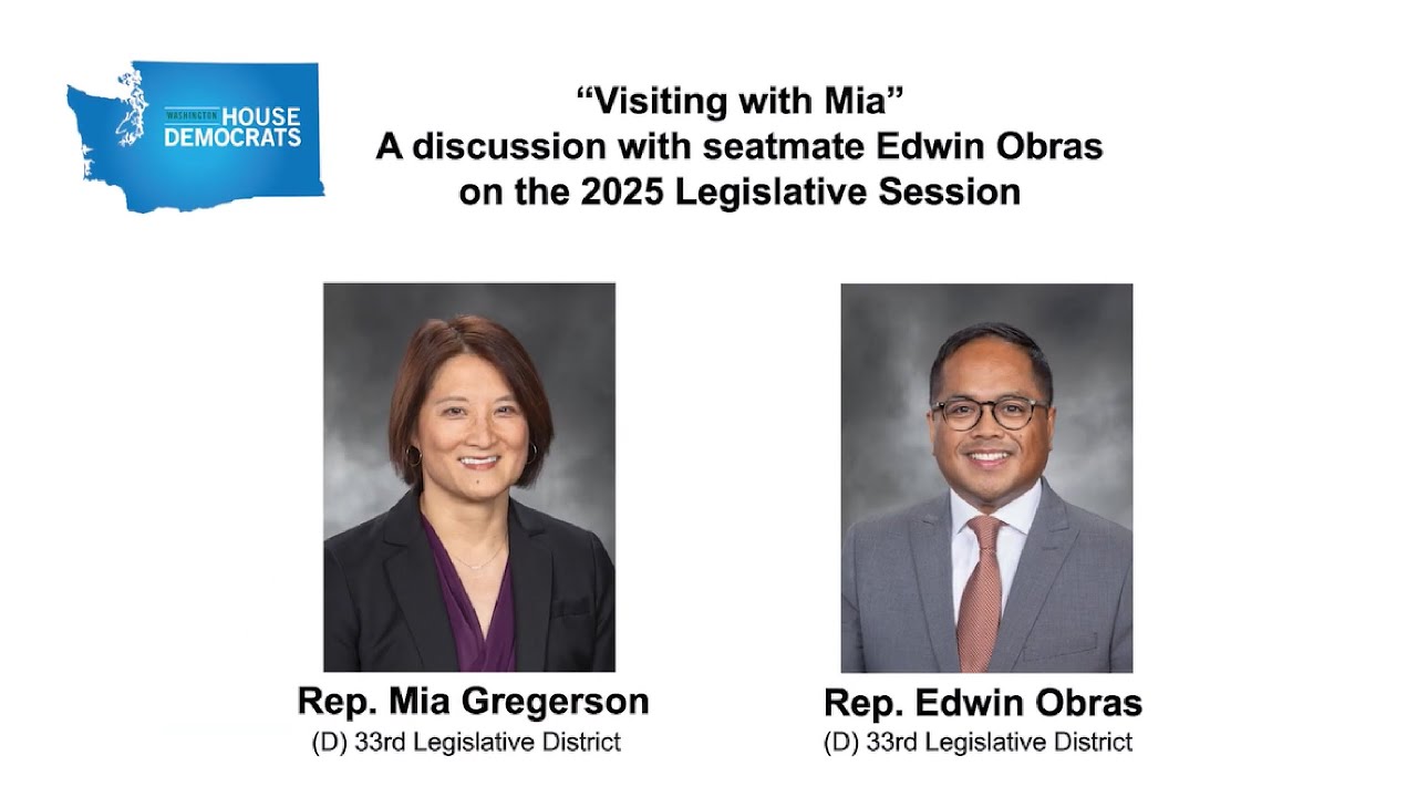 Visiting with Mia: Rep. Edwin Obras - YouTube