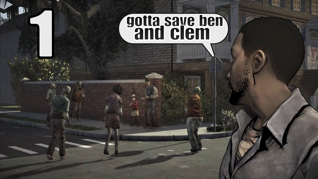 THE walking DEAD telltale series Around every corner Part 1 - YouTube