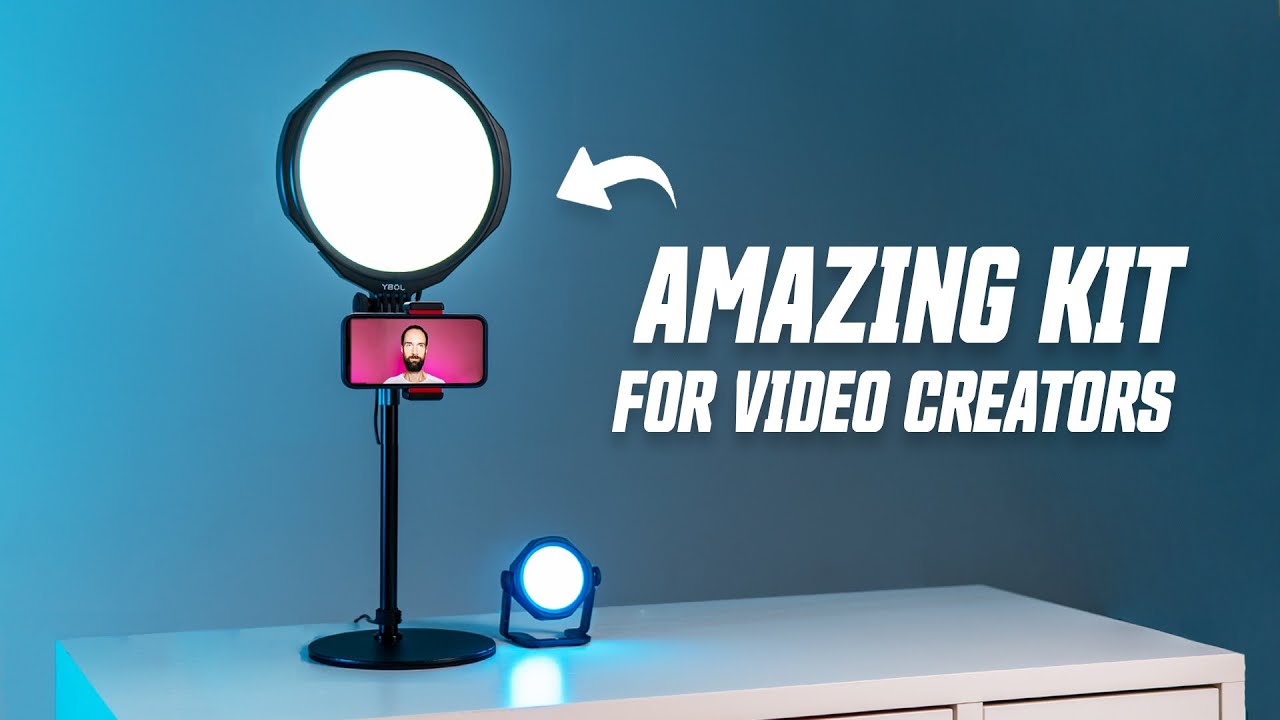 CREATE Your Own YouTube Studio. Simple Lighting Setup + Tips and Tricks ...