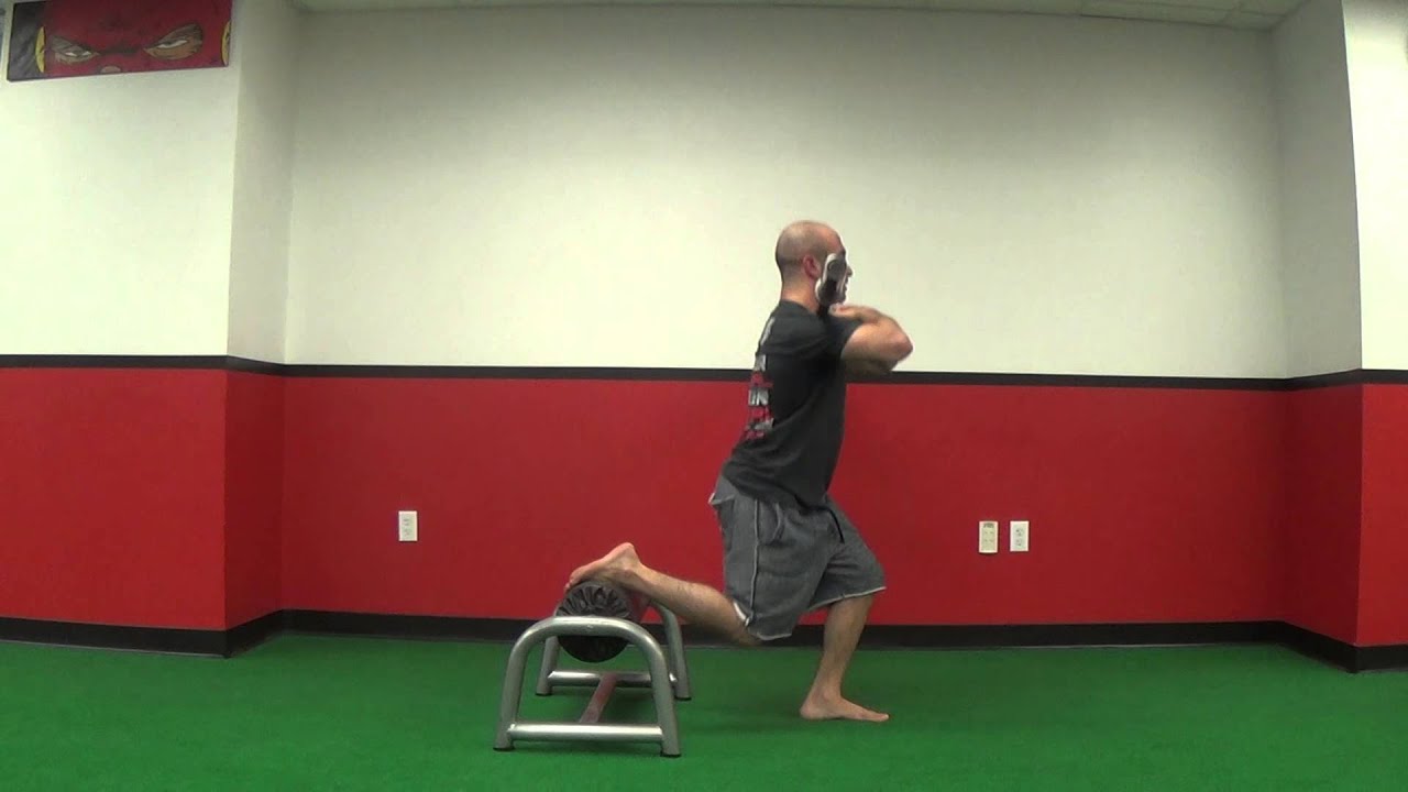 Front Loaded Barbell Bulgarian Split Squat - YouTube