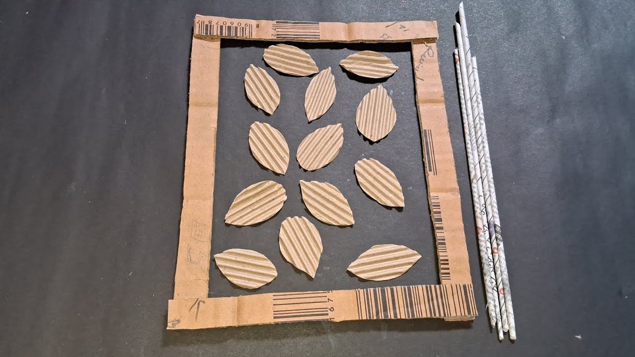 DIY Unique Idea From Waste cardboard/ Cardboard Reuse Idea/Best Out Of ...