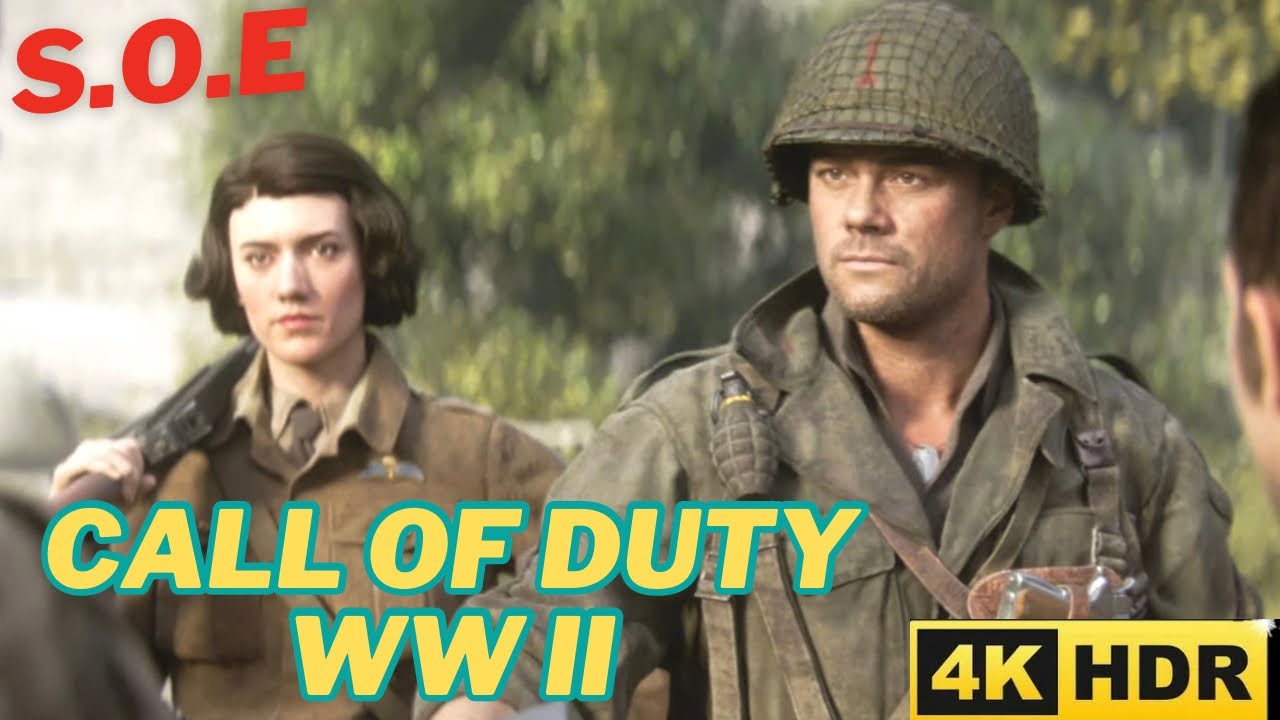 S. O. E Mission : Stealth and Sabotage in Call of Duty WW II - aiura ...