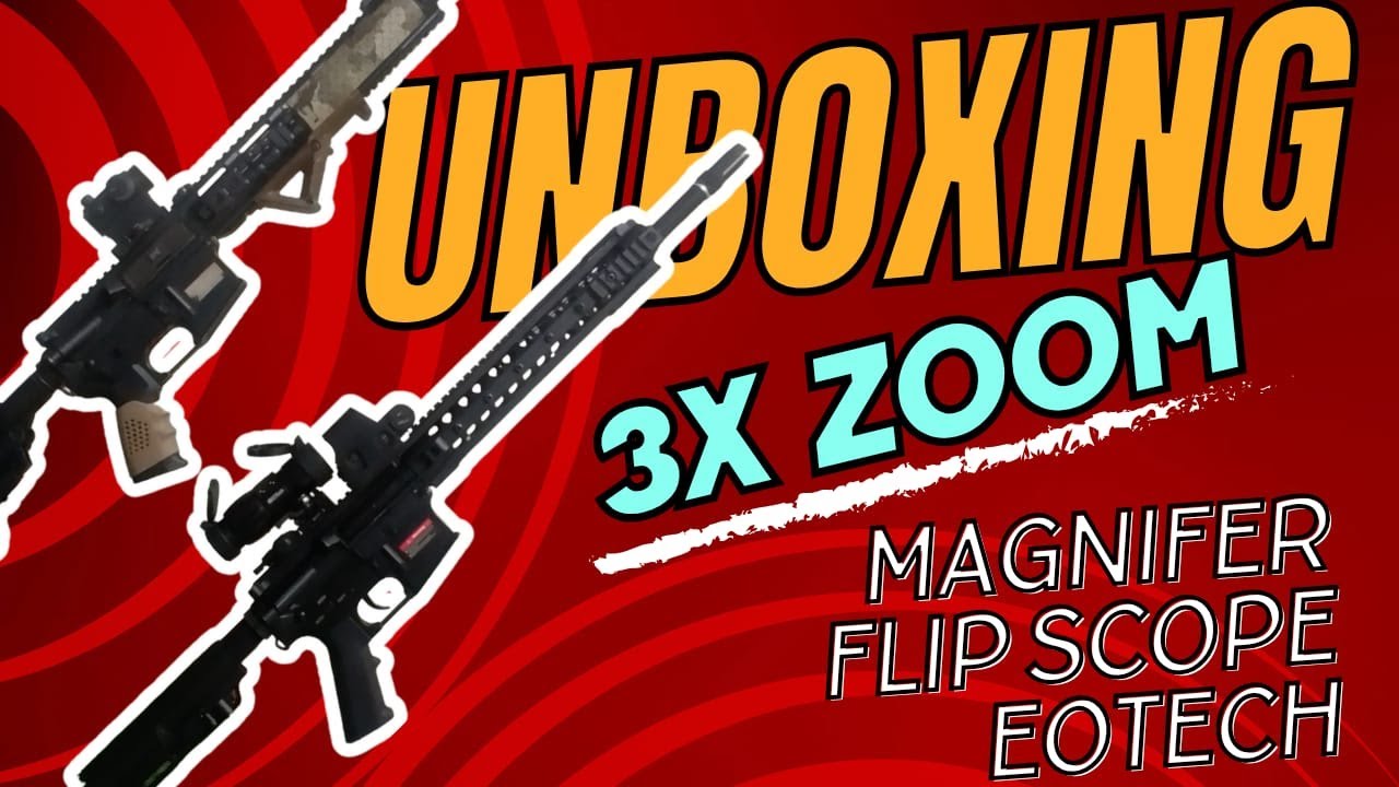 UNBOXING EOTECH MAGNIFER FLIP SCOPE 3X ZOOM || Airsofter - YouTube