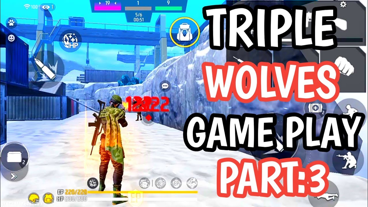 TRIPLE WOLVES.GAME PLAY.PART:3. - YouTube
