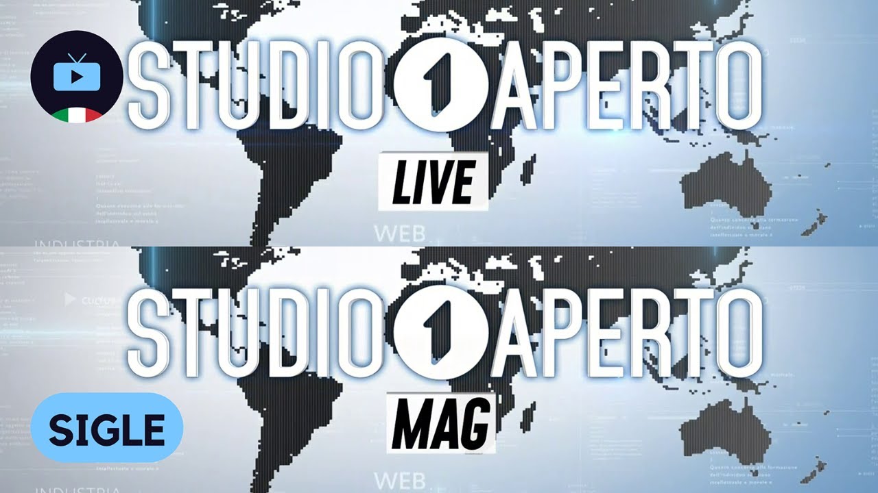 Nuove sigle: Studio Aperto Live & Studio Aperto Mag | Dal 29 Novembre 2021 - YouTube