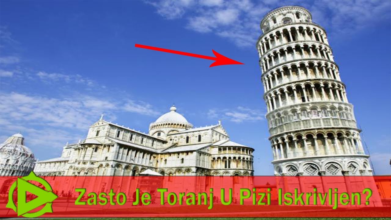 Zasto Je Toranj U Pizi Iskrivljen? - YouTube