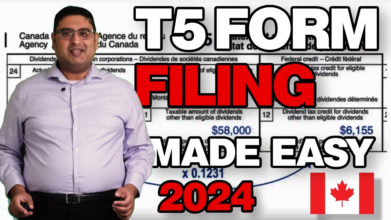 T5 Tax Slip EXPERT Guide for Canadian Business Owners 2024 - YouTube