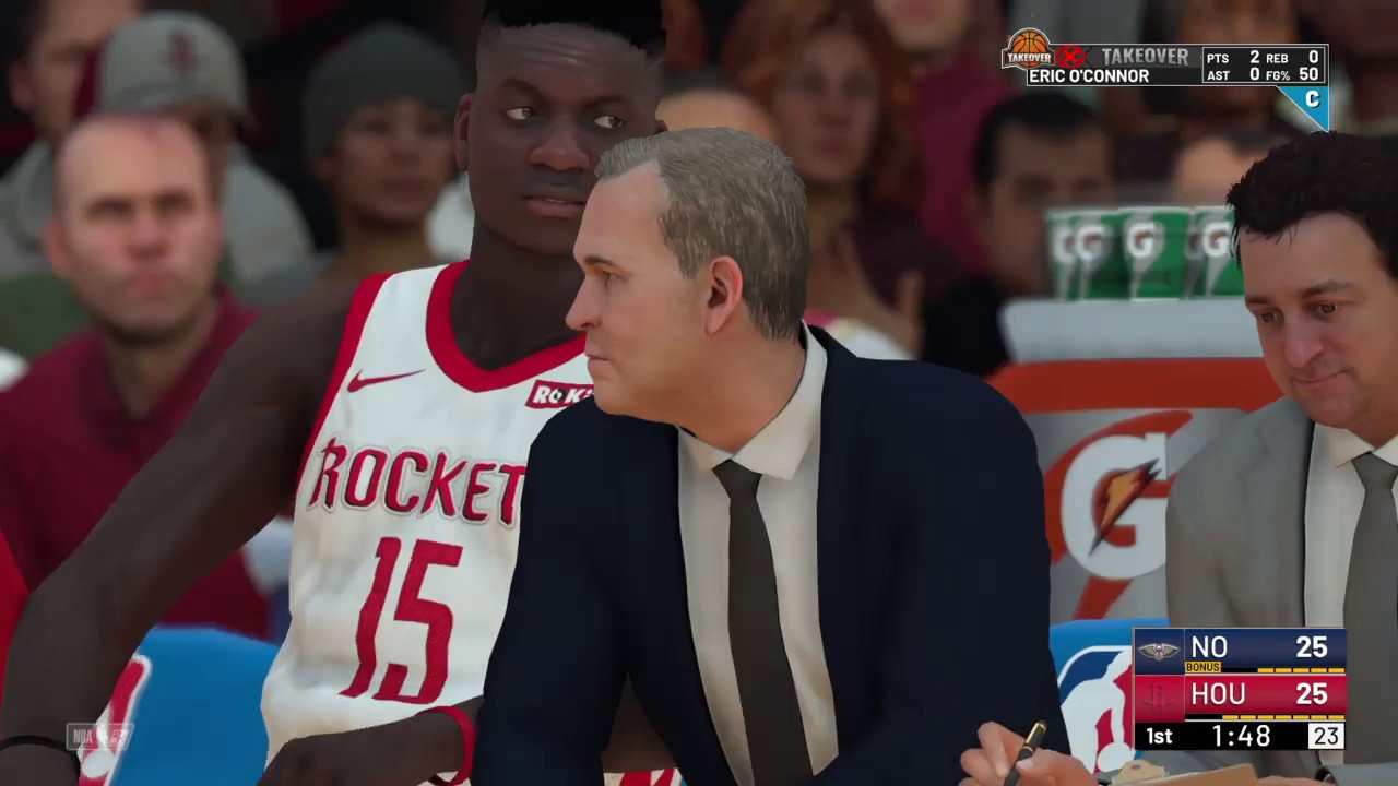 NBA 2K19 MyCareer PS4 first NBA game - YouTube