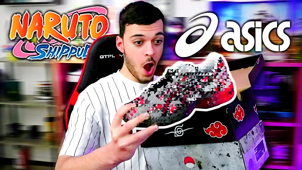 UNBOXING SNEAKERS : COLLABORATION ASICS x NARUTO 🔥 (Itachi, Sasuke ...