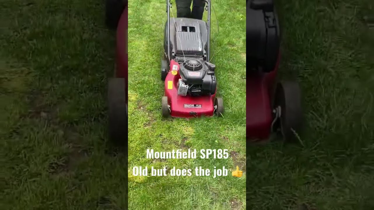 Mountfield SP 185 Petrol ⛽️ Lawnmower in Action #shorts # ...