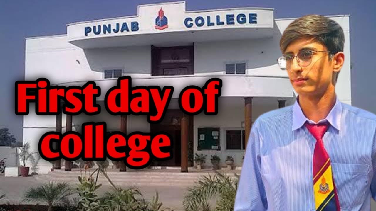 First day at punjab college | fsd college 2023 - YouTube