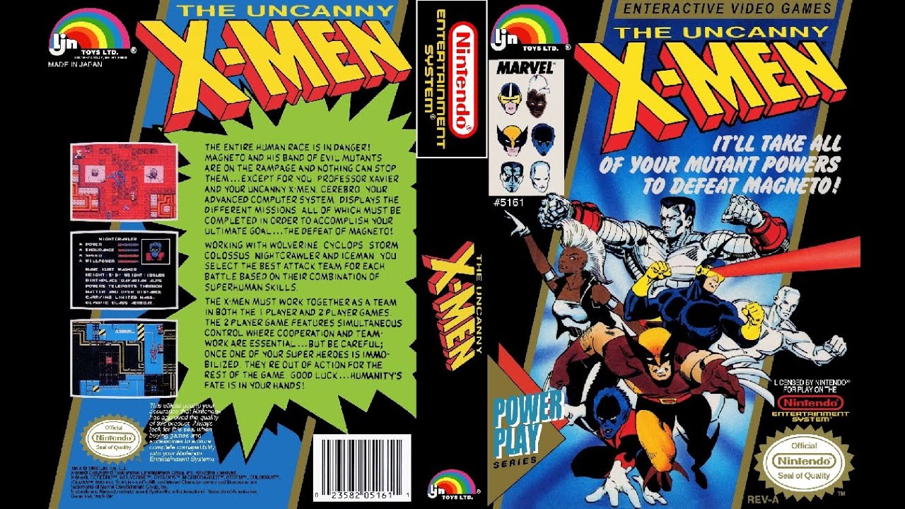 №3 The Uncanny X-Men (NES) - YouTube