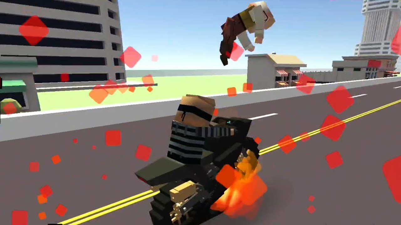 New graphics in Blocky Moto Racing! - YouTube