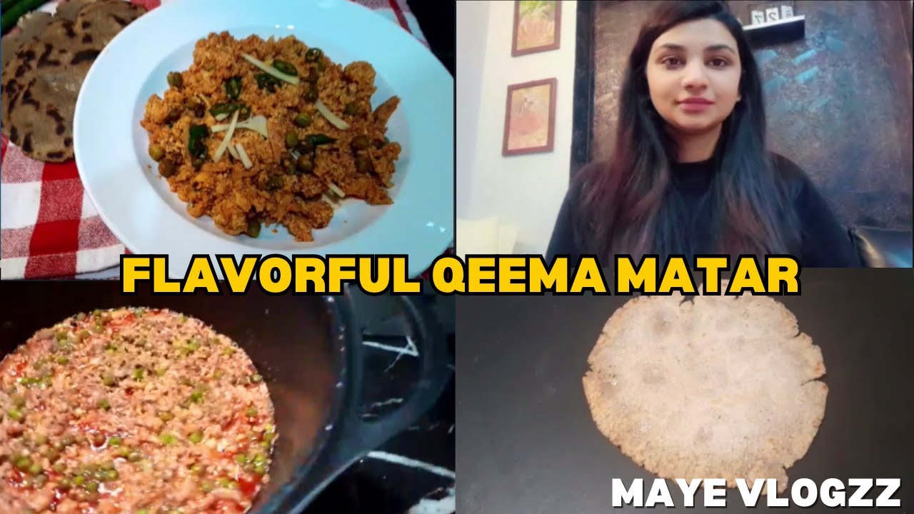 How I made Qeema Matar at Home |Comfort Food Classic | Maye Vlogzz | Home Cooking Vlog - YouTube