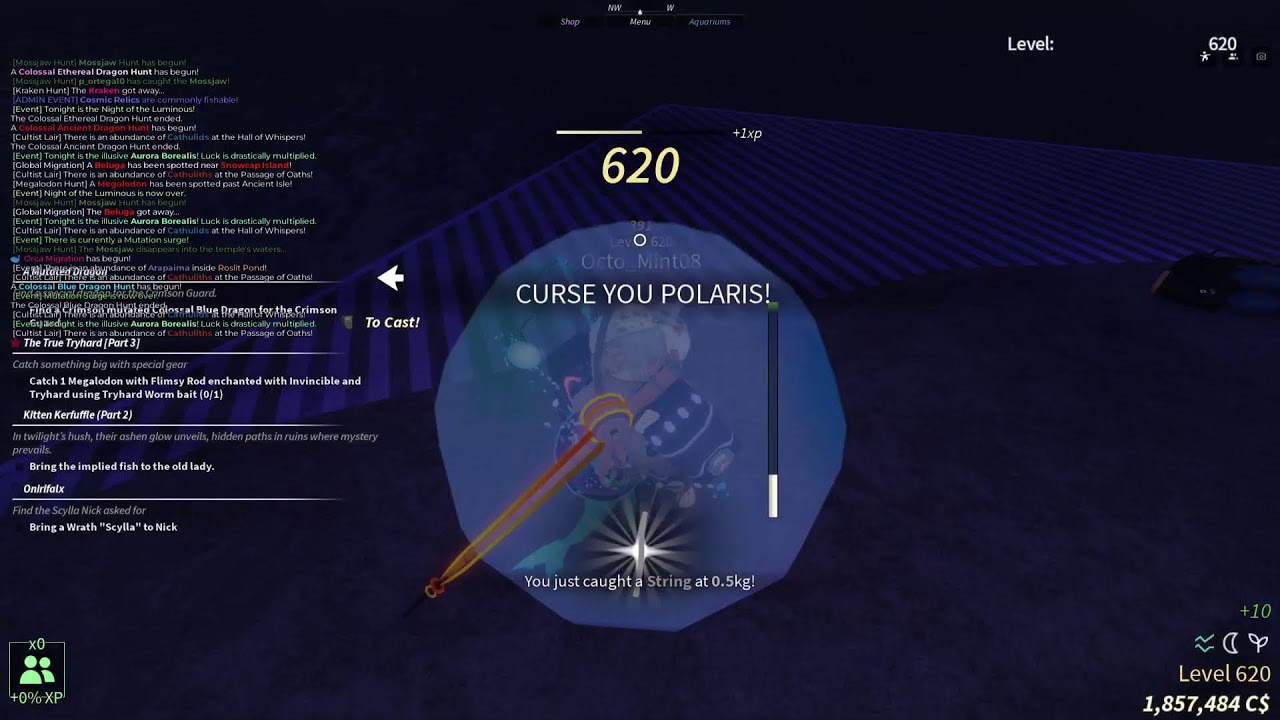Fisch: day 15 Grinding for A rare rods - YouTube