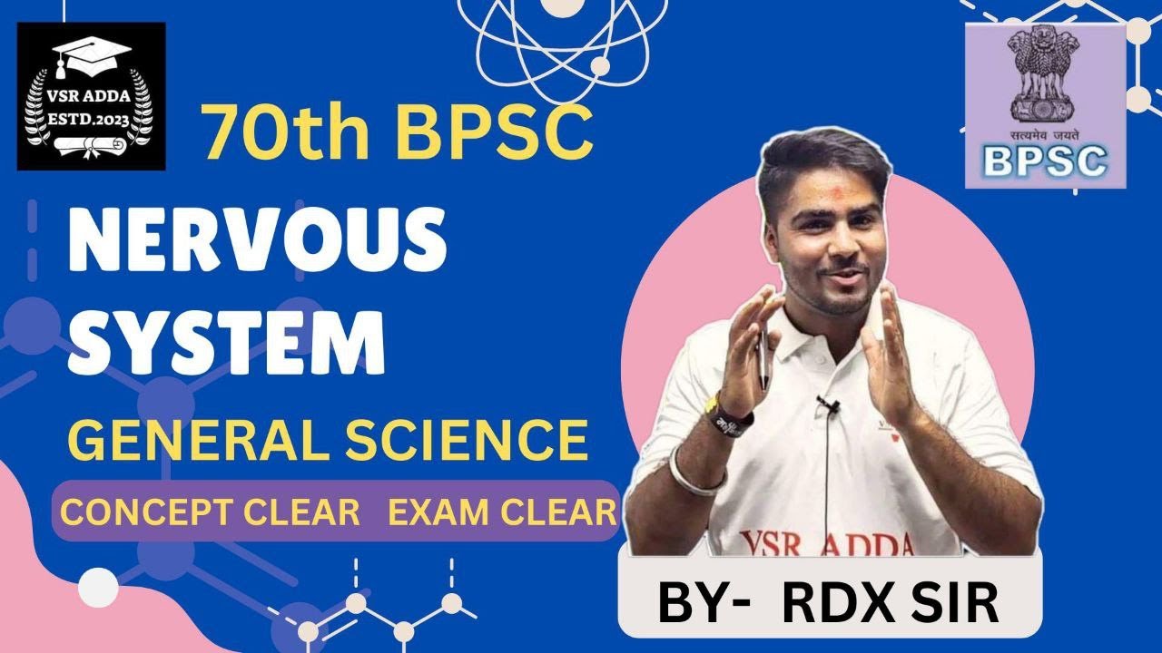 Nervous System in 1 Take! 70th BPSC Exam || #neuroscience #bpsc # ...
