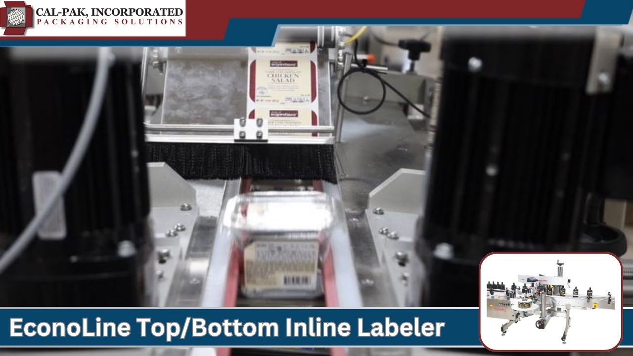 EconoLine Top/Bottom, 3-Panel Labeler - YouTube