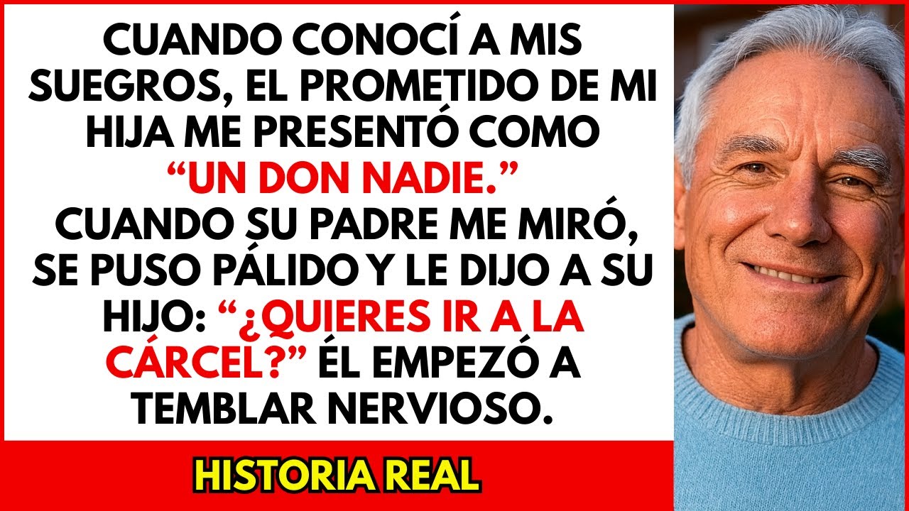 El prometido de mi hija me llamó "don nadie", pero cuando su padre me ...