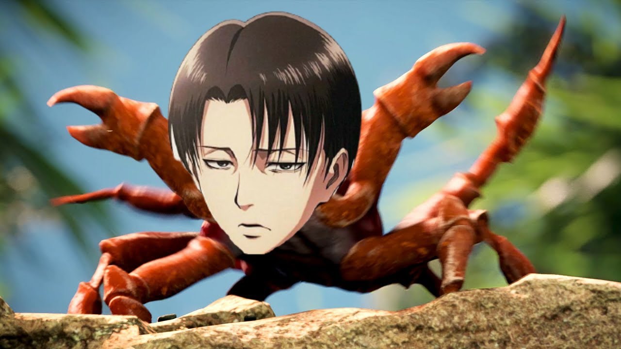 [Aot MMD] Levi - Crab Rave 🦀 - YouTube