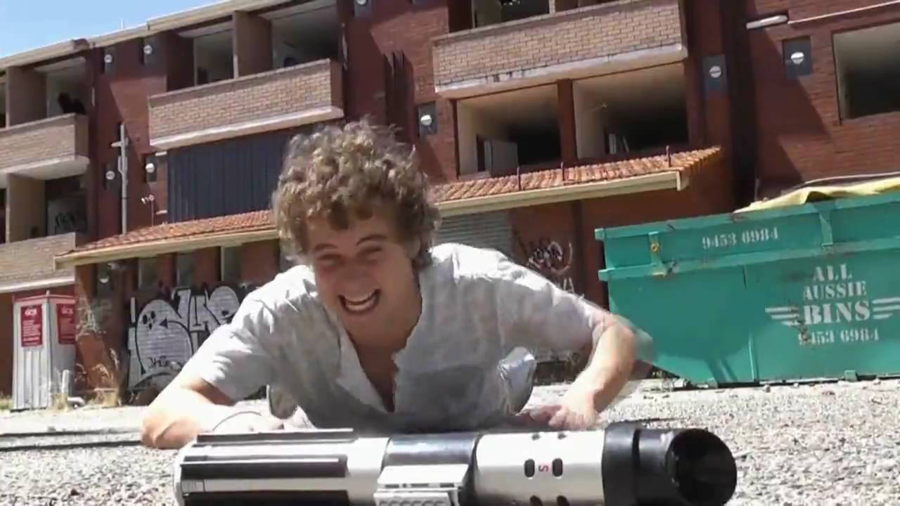 Epic lightsaber battle! (Clash) - YouTube