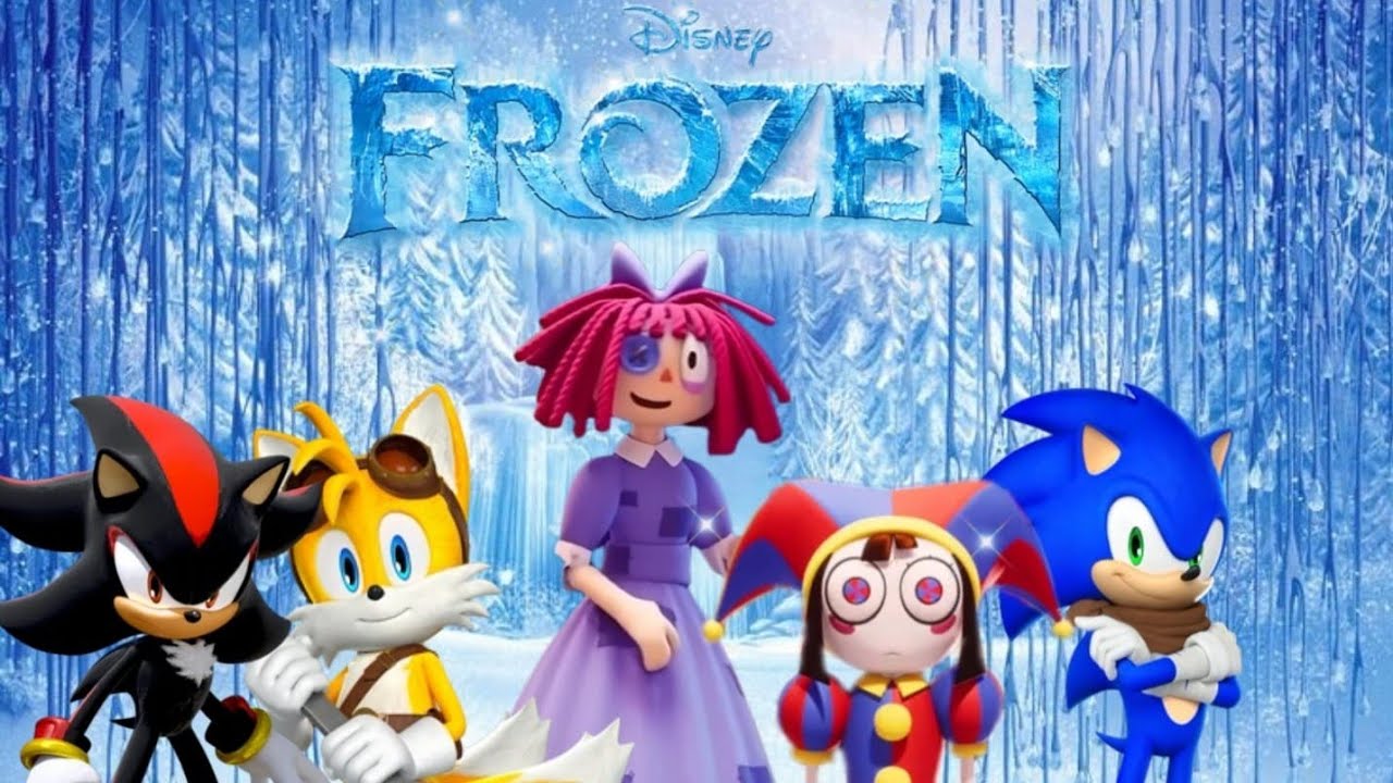 Frozen. Parte 14 Sonic y Pomni Conocieron a Tails. - YouTube