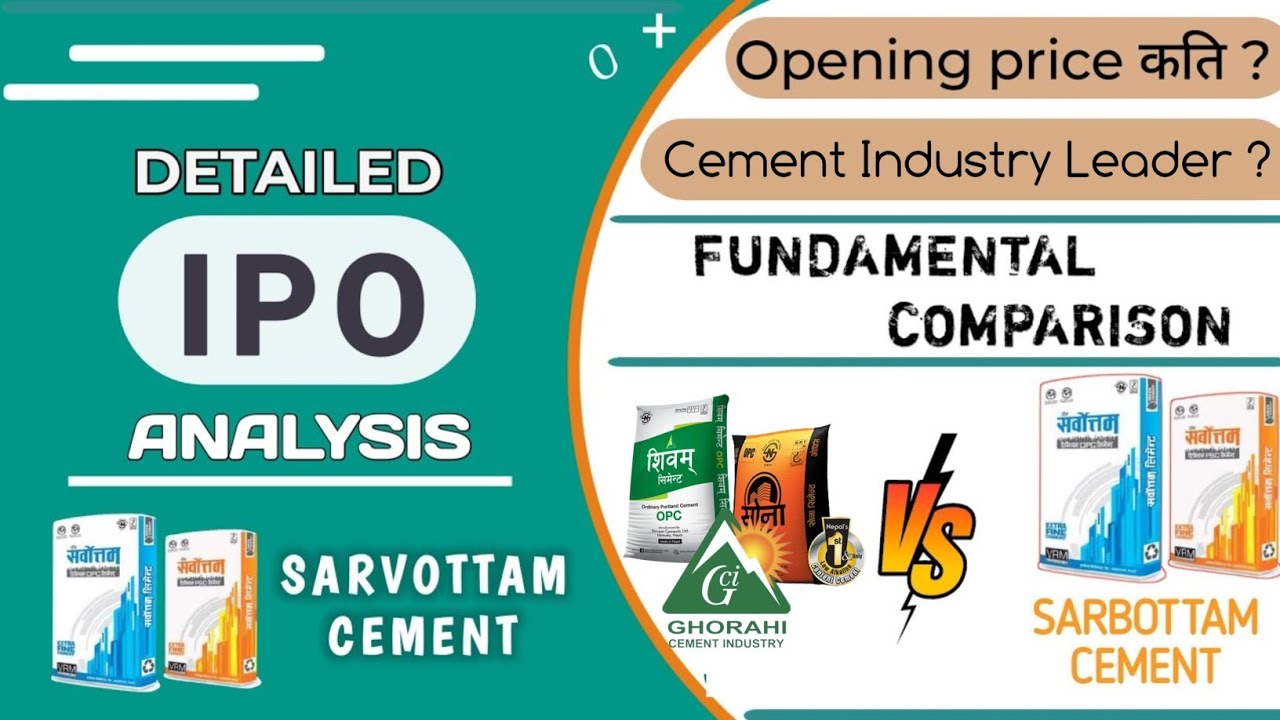 Don't Apply For Sarbottam Cement IPO before knowing THIS !! | Detailed IPO Analysis |Opening ...