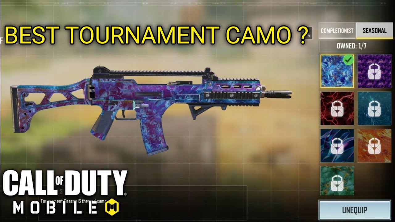 THIS IS THE BEST TOURNAMENT CAMO IN COD MOBILE ! - YouTube