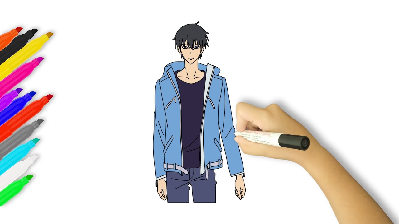 How to Draw Sung Jinwoo | Solo Leveling - YouTube