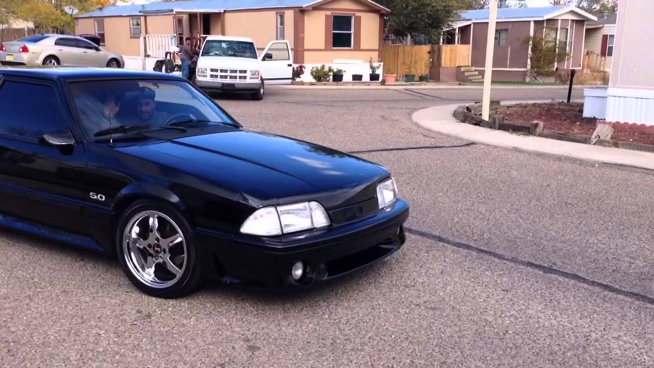 1990 Foxbody Mustang - YouTube