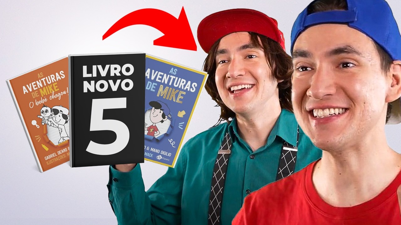QUEM É O PERSONAGEM PRINCIPAL DO LIVRO NOVO?? - YouTube