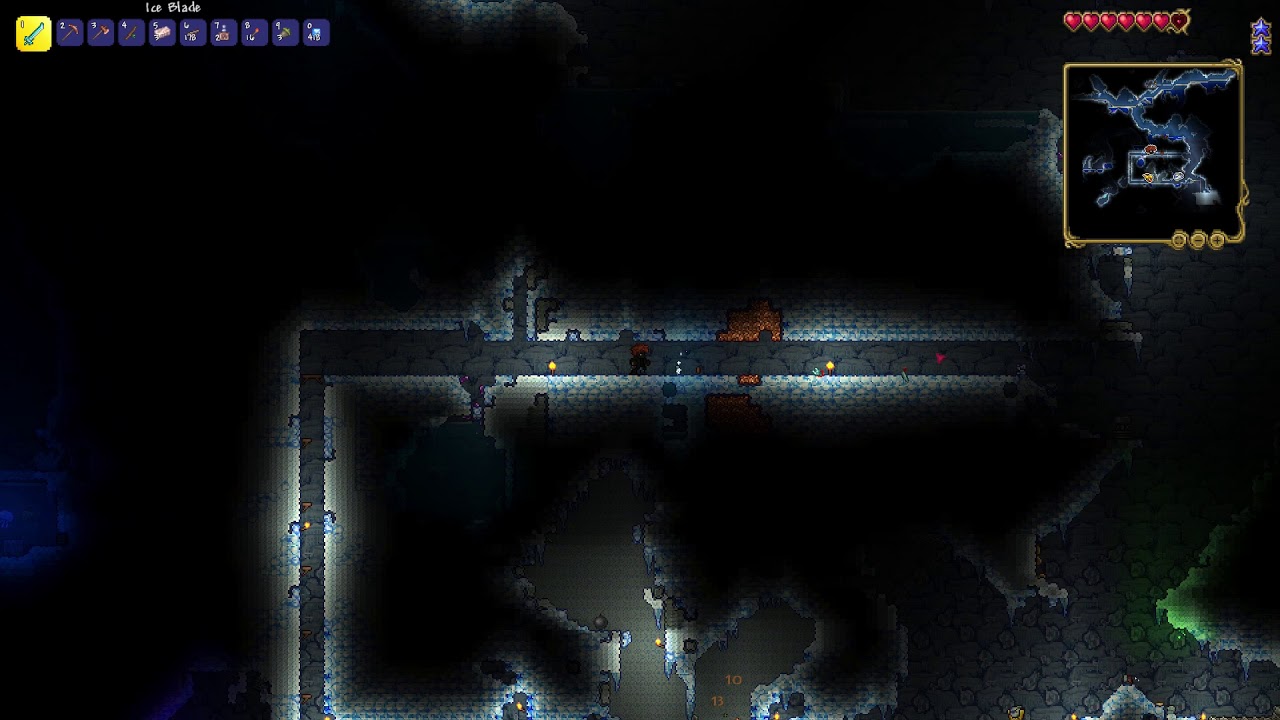 Terraria summoner playthrough Flinx farm part 1 - YouTube