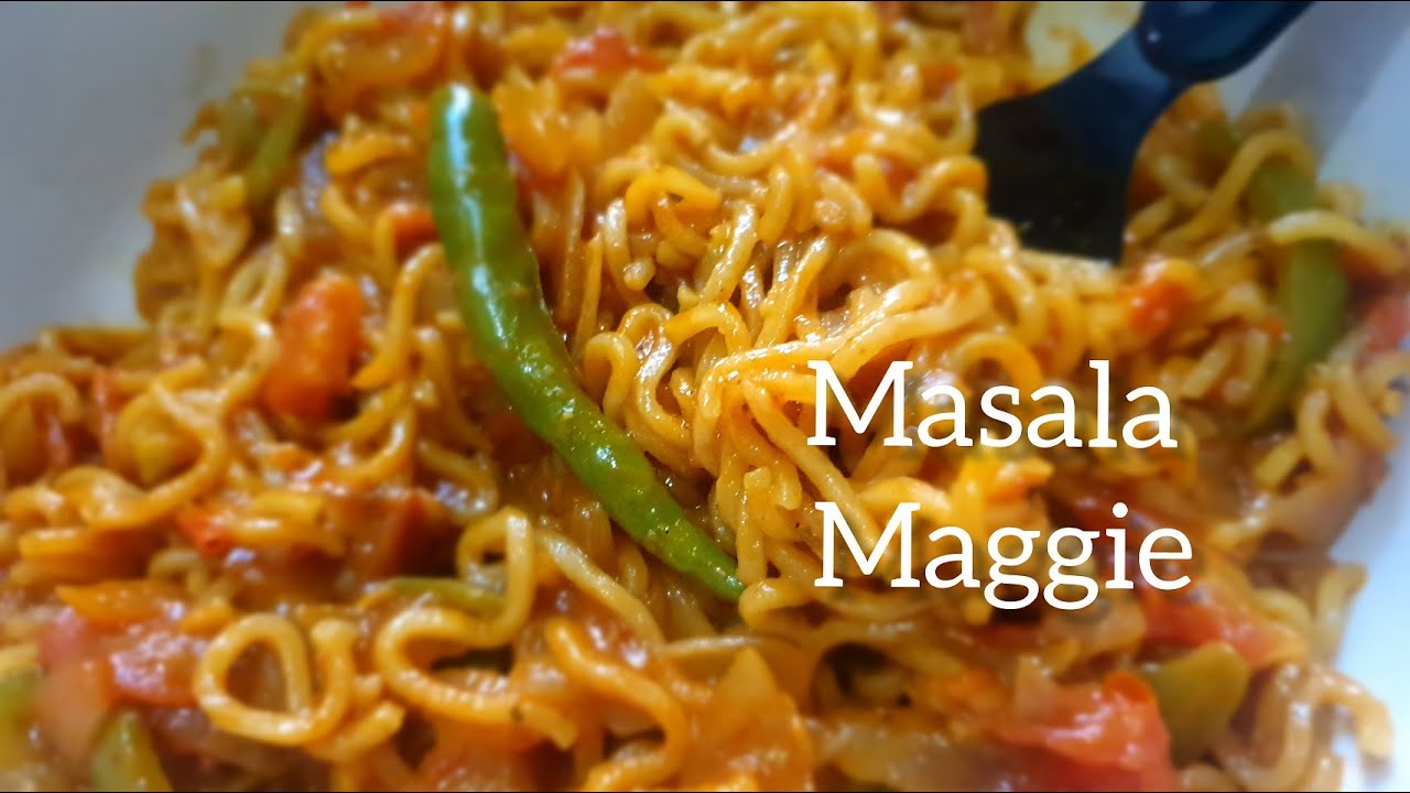 Masala Maggi recipe | Veg maggi | How to make maggi | Spicy maggi ...