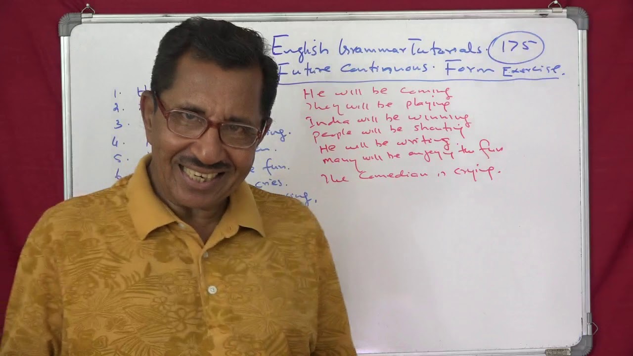 English Grammar Tutorials No. 175 ( 848 ) by Prof. Thomas Mathew. - YouTube
